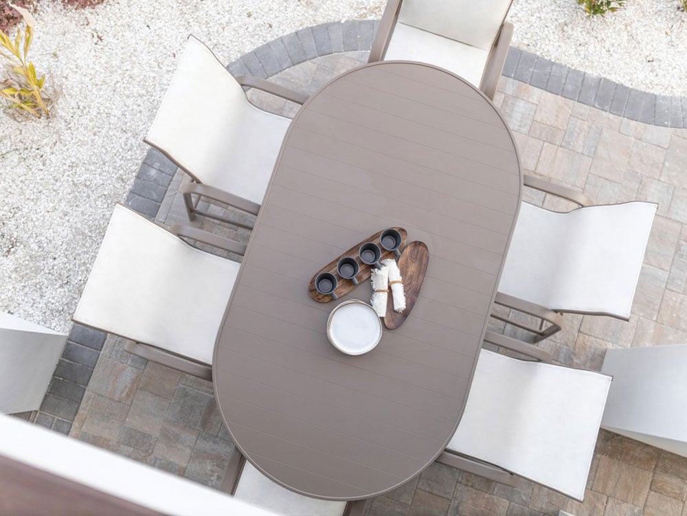 New! Berlin Gardens Powder Coated Aluminum Outdoor Furniture